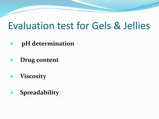 Gels & jellies | PPTX | Skin Care | Beauty