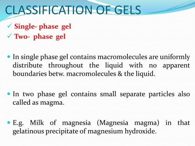 Gels & jellies | PPTX | Skin Care | Beauty