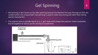 Gel spinning | PPTX