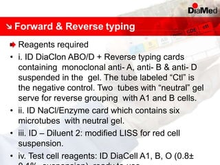 Column agglutination gel techniques.pptx
