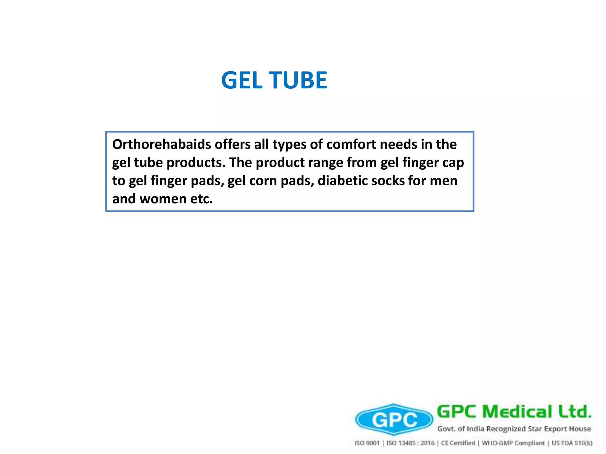 Gel tube | PPTX