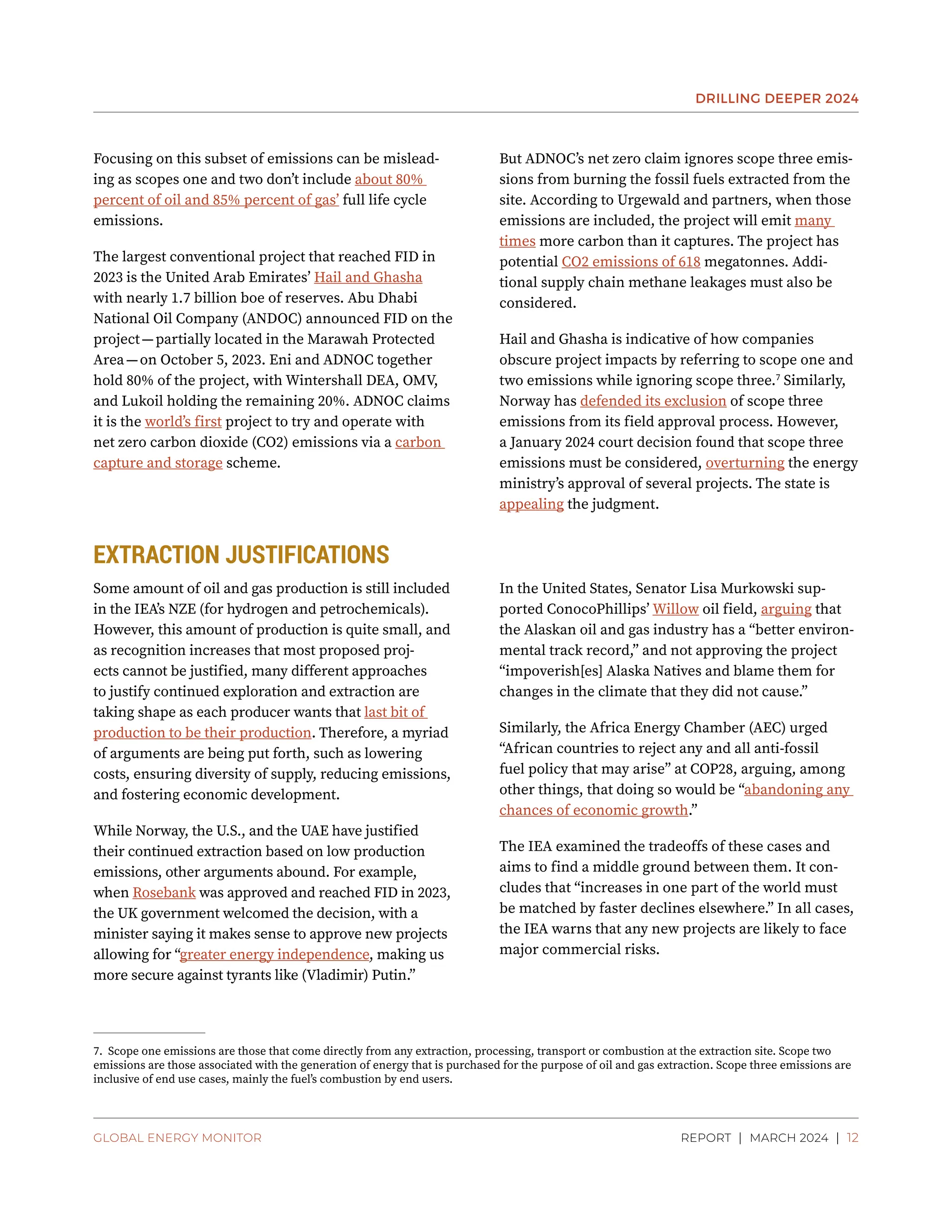 Global Energy Monitor: Global Oil and Gas Extraction Tracker March-2024 ...