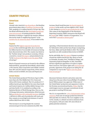 Global Energy Monitor: Global Oil and Gas Extraction Tracker March-2024 ...