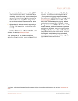 Global Energy Monitor: Global Oil and Gas Extraction Tracker March-2024 ...