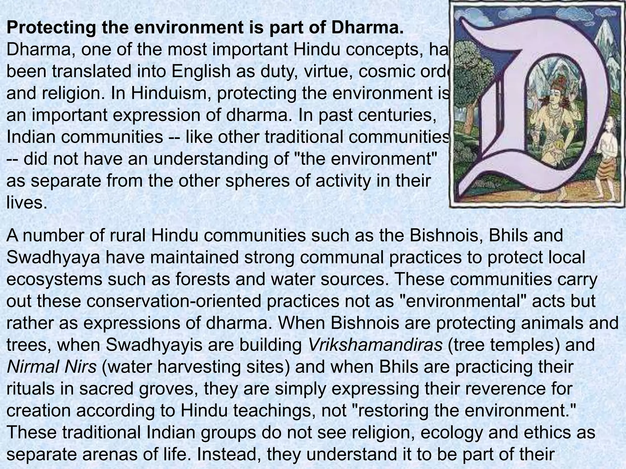 Gem ppt-10-eco-friendly religions | PPTX