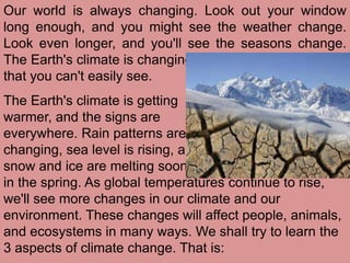 Gem ppt-12-climate change | PPTX | Geography | Science