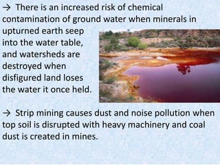 Gem ppt-24-coal mining and ecology | PPTX