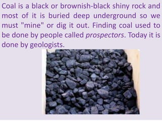 Gem ppt-24-coal mining and ecology | PPTX