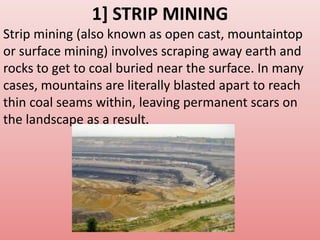 Gem ppt-24-coal mining and ecology | PPTX