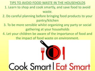Gem ppt-25-sin of food waste | PPTX