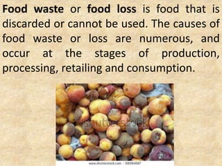Gem ppt-25-sin of food waste | PPTX