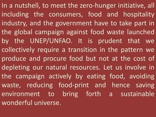 Gem ppt-25-sin of food waste | PPTX