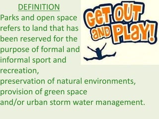 Gem ppt-29-parks and open spaces | PPT