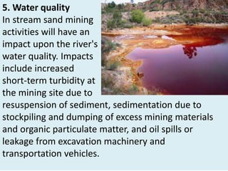 Green Earth Movement - Sand Mining | PPTX