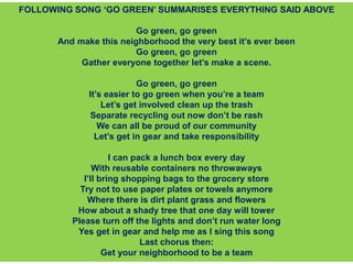 Gem ppt-5-green passion | PPTX