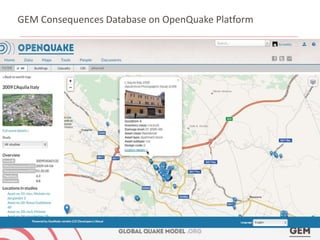 GEM Risk: main achievements during the first implementation phase | PPTX