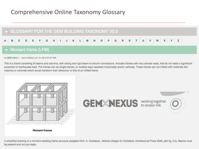 GEM Risk: main achievements during the first implementation phase | PPTX