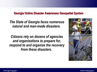 GEMA - Georgia Online Disaster Awareness Geospatial System | PPT