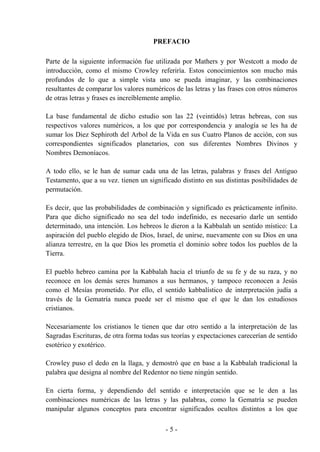 Gematría, dogma cabalístico y un ensayo sobre los números (aleister ...