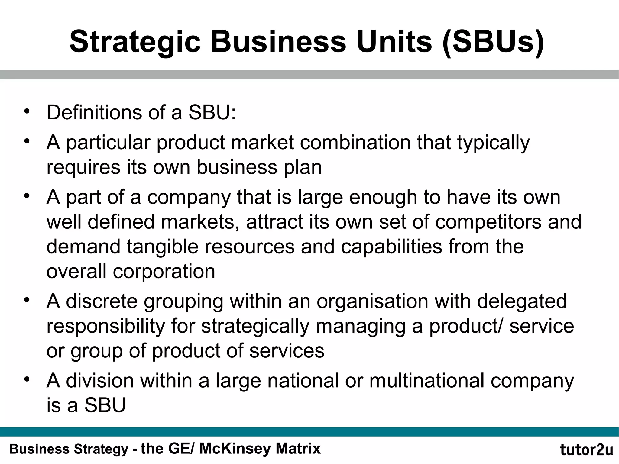 Ge matrix | PPT