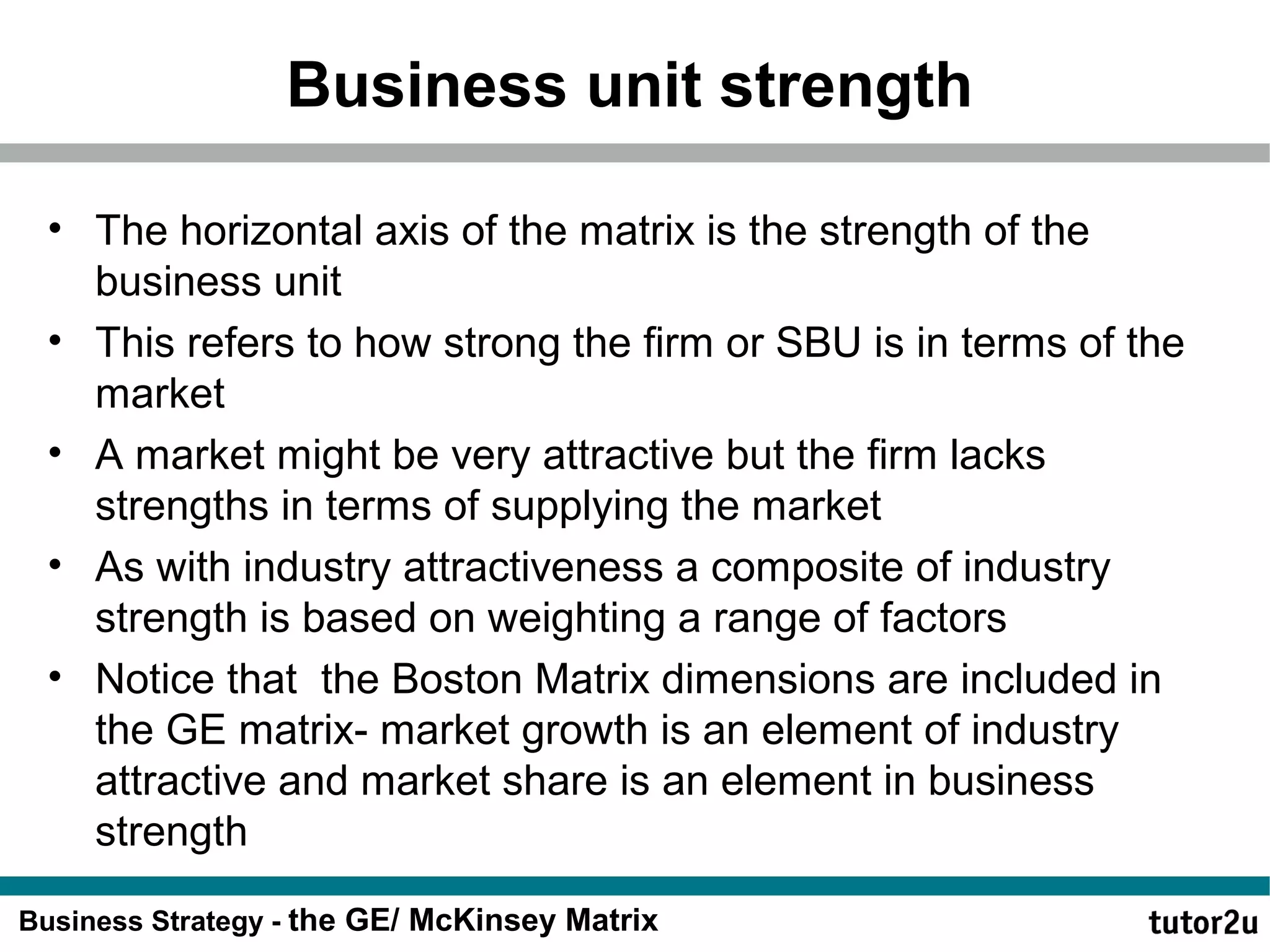 Ge matrix | PPT