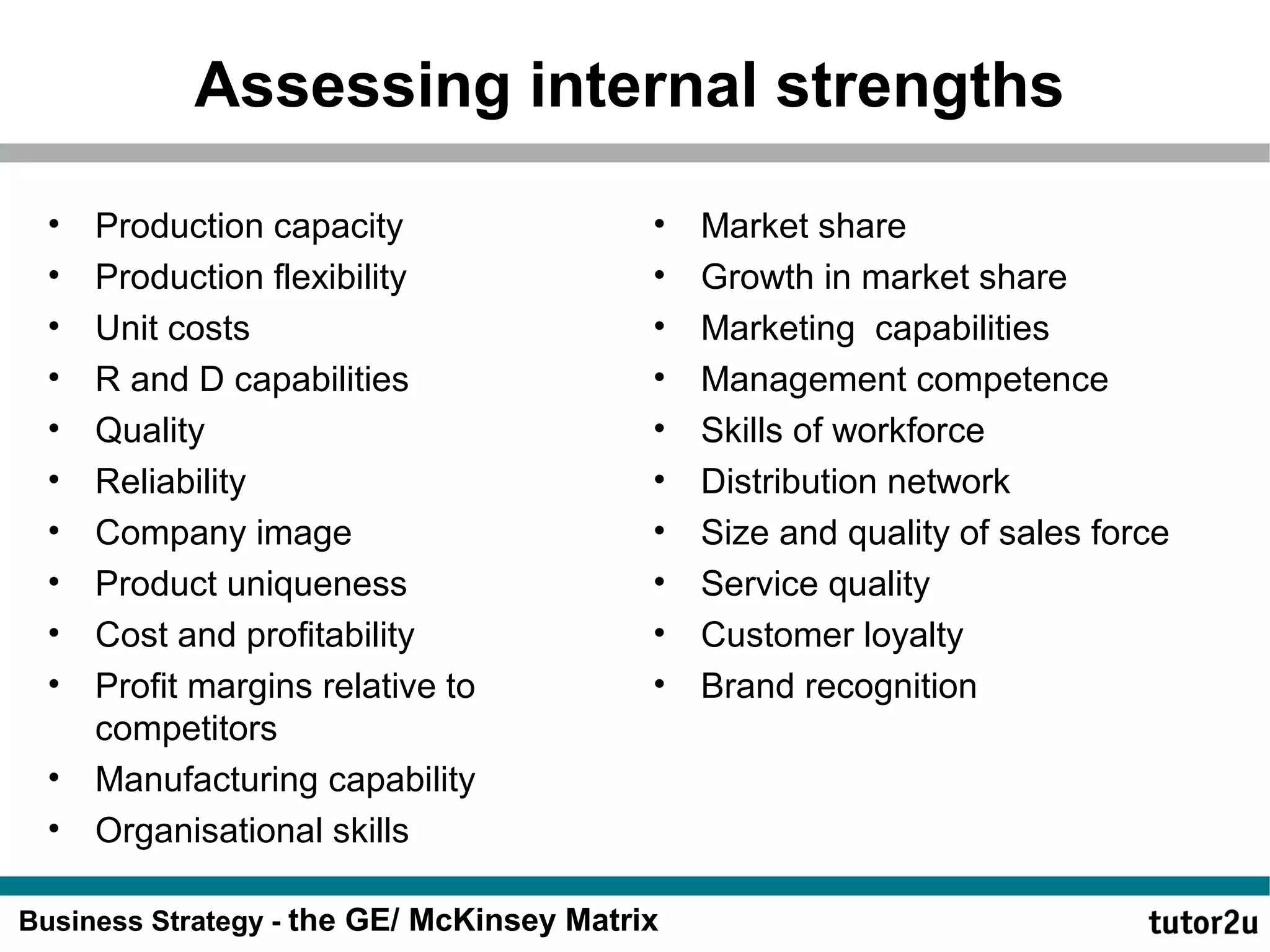 Ge matrix | PPT