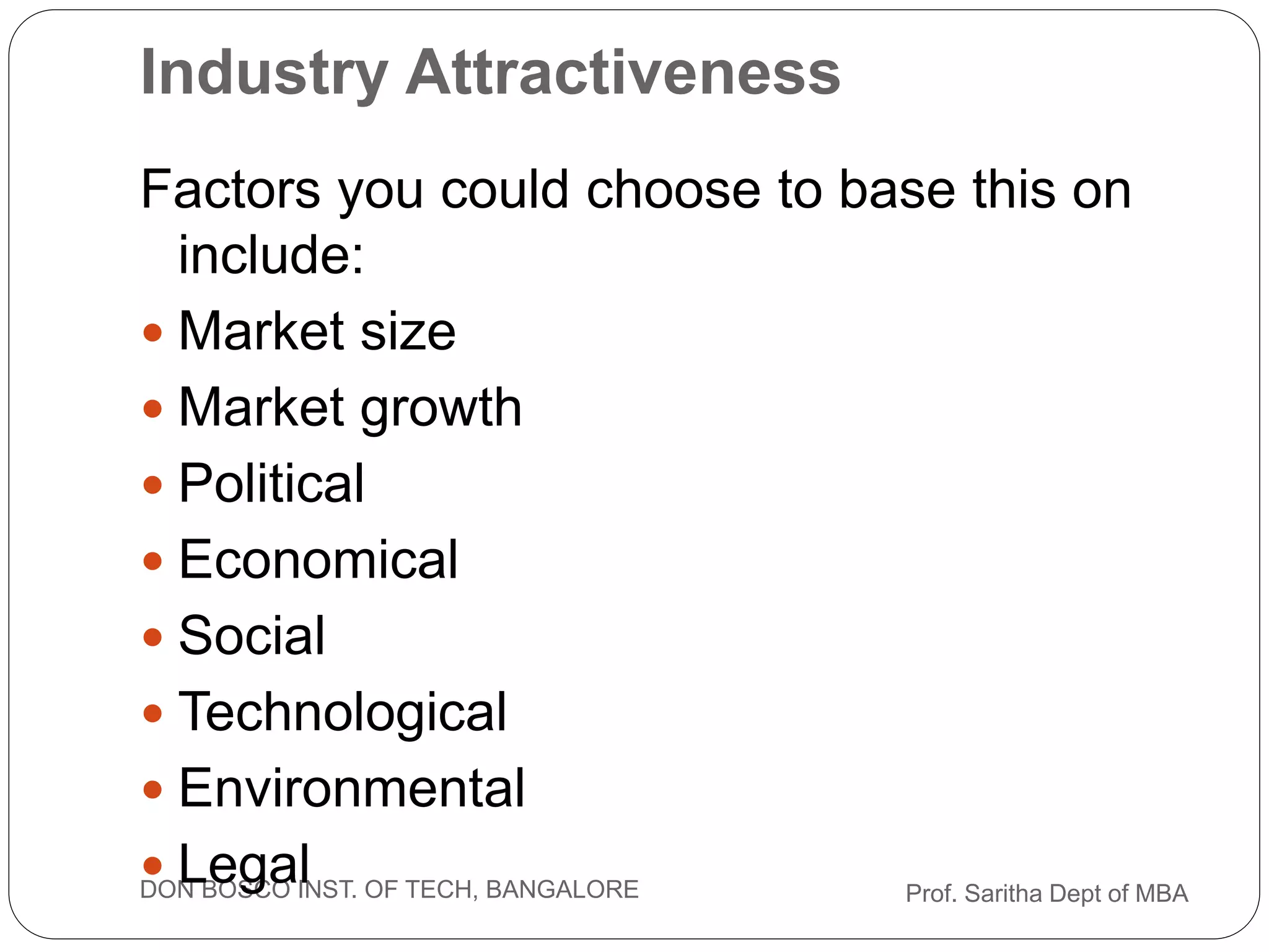 Ge matrix 9X9 General Electrical Matrix | PPTX