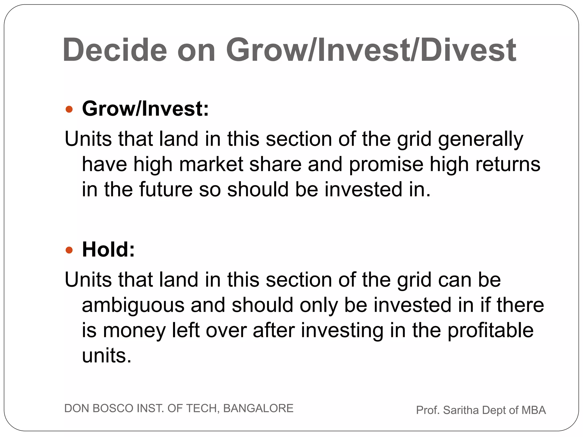 Ge matrix 9X9 General Electrical Matrix | PPTX