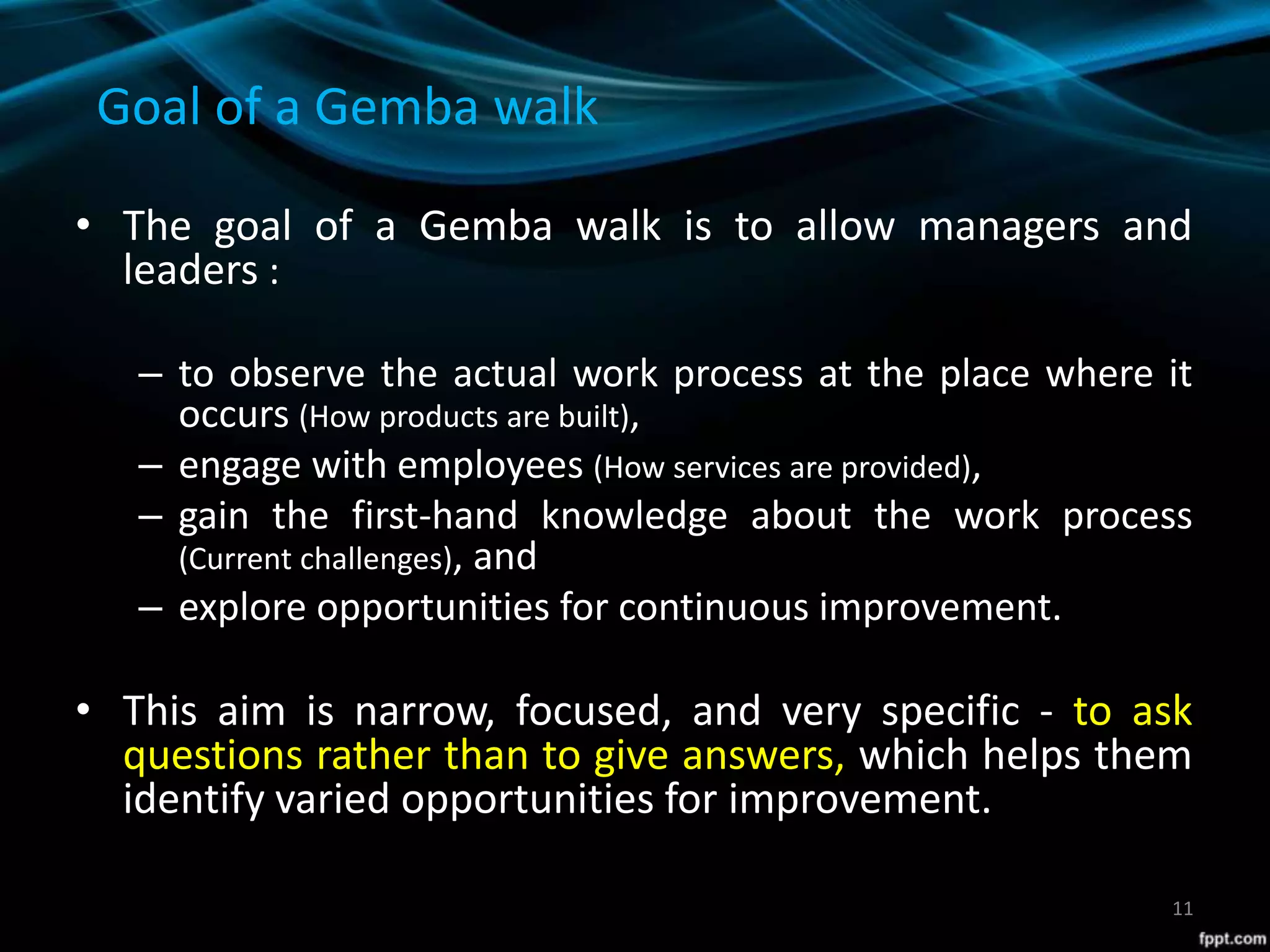Gemba Walk 02.04.19