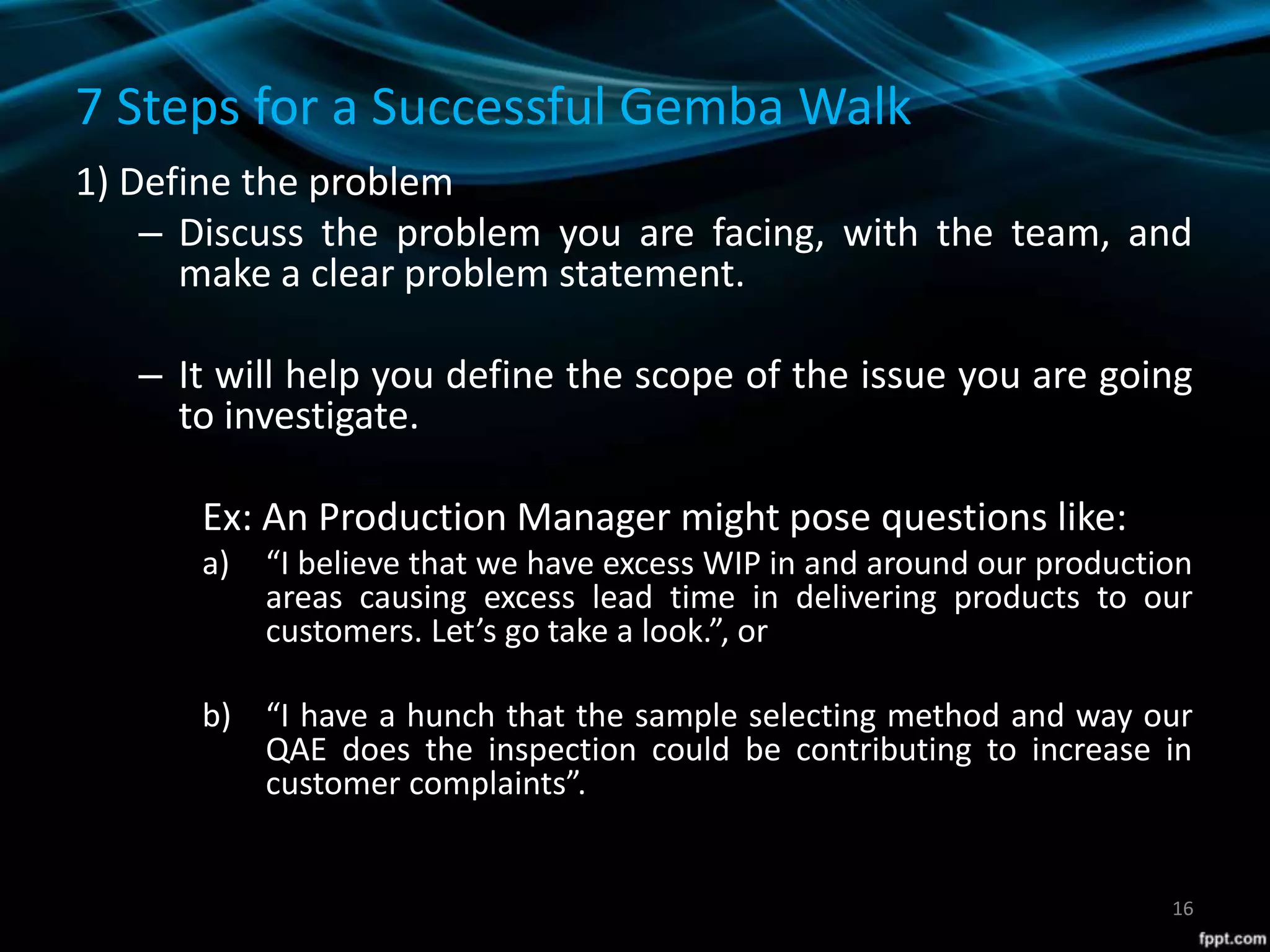 Gemba Walk 02.04.19