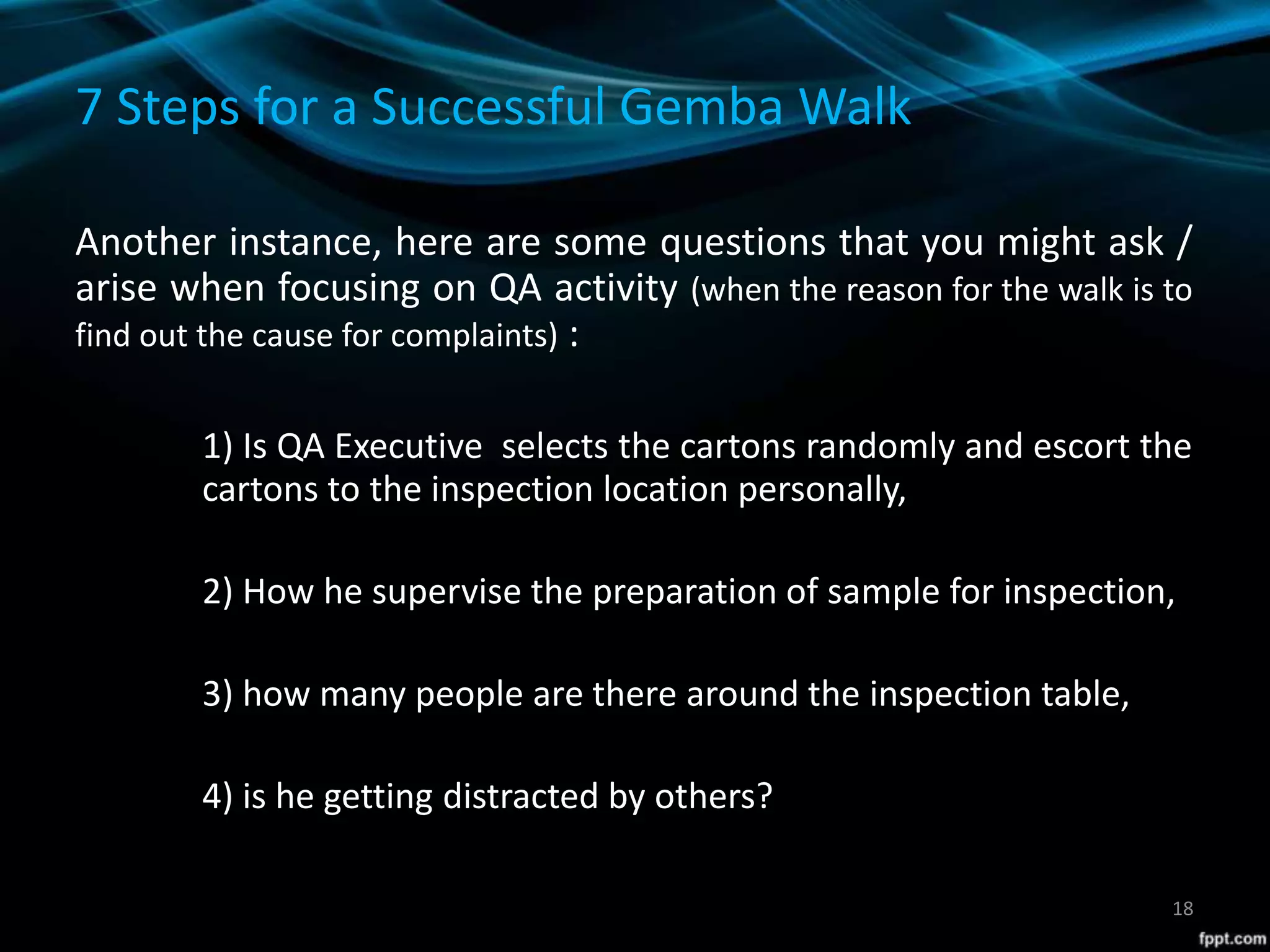 Gemba Walk 02.04.19