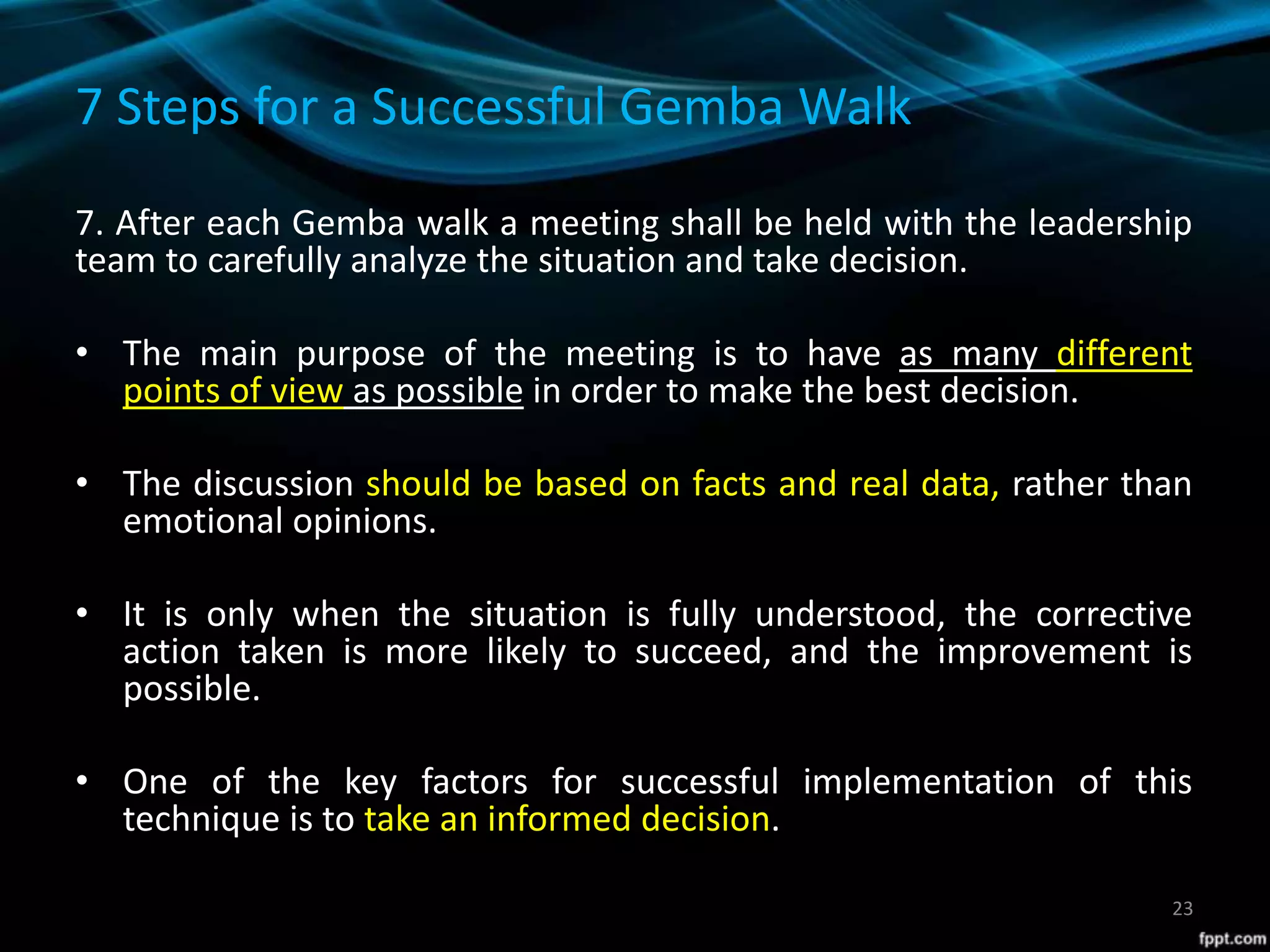 Gemba Walk 02.04.19