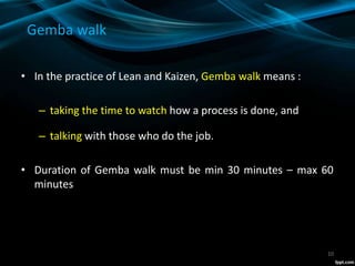 Gemba Walk 02.04.19