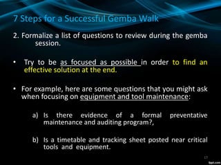 Gemba Walk 02.04.19
