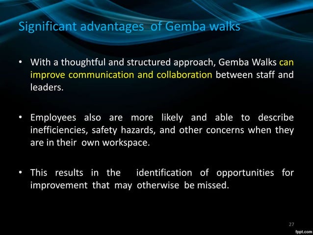 Gemba Walk 02.04.19
