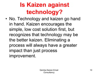 Gemba Kaizen | PPT