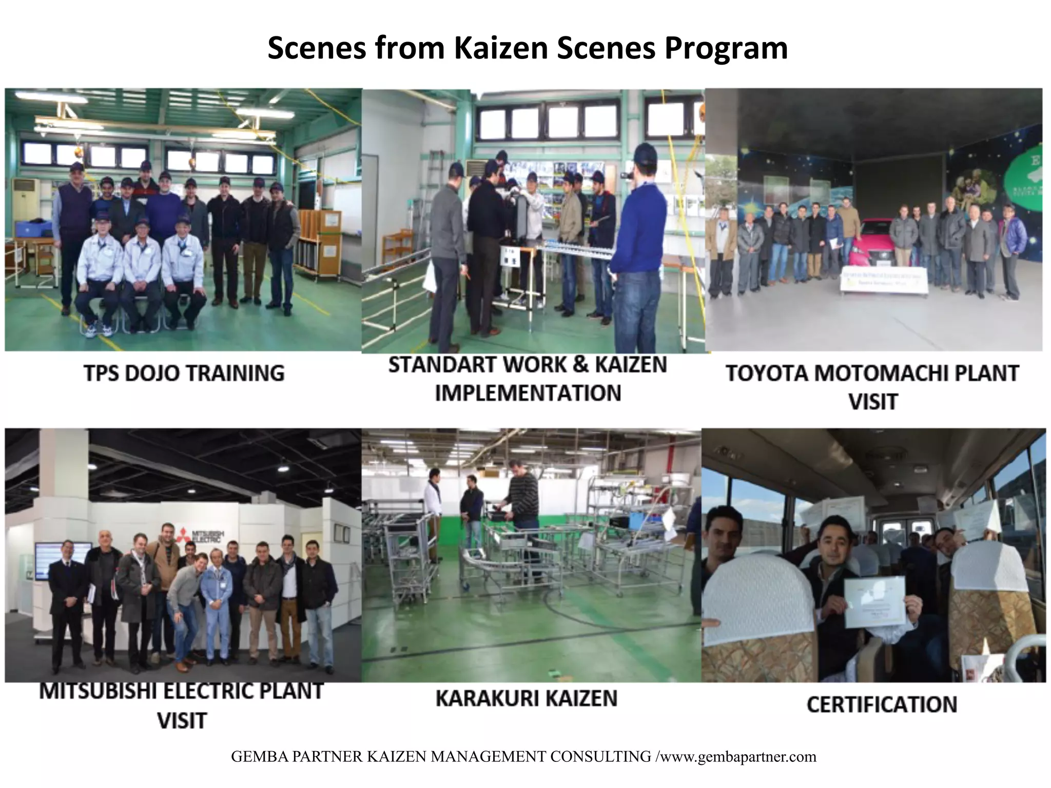 Gemba Partner Kaizen Study Japan Program - 2015 | PDF