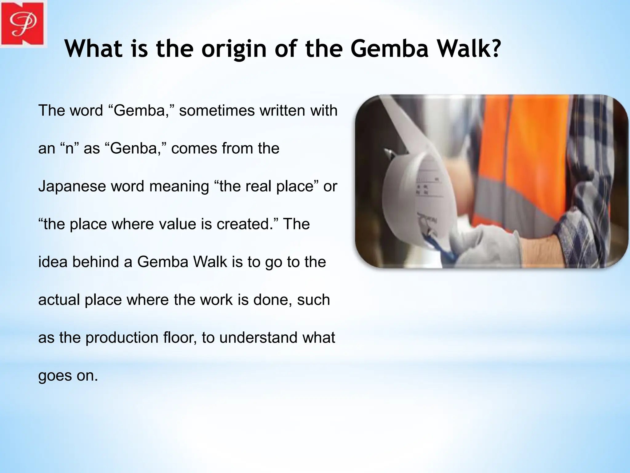 Gemba walk within pharmaceutical industry .pptx