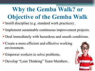 Gemba walk discussion | PPT