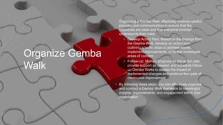 Gemba Walk eAuditor Audits & Presentations | PPTX