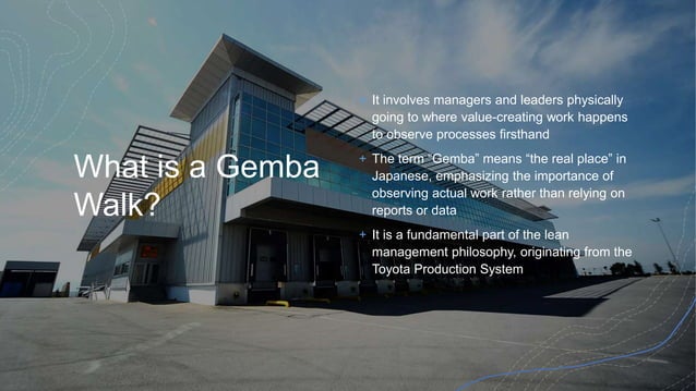 Gemba Walk eAuditor Audits & Presentations | PPTX