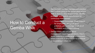 Gemba Walk eAuditor Audits & Presentations | PPTX