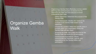 Gemba Walk eAuditor Audits & Presentations | PPTX