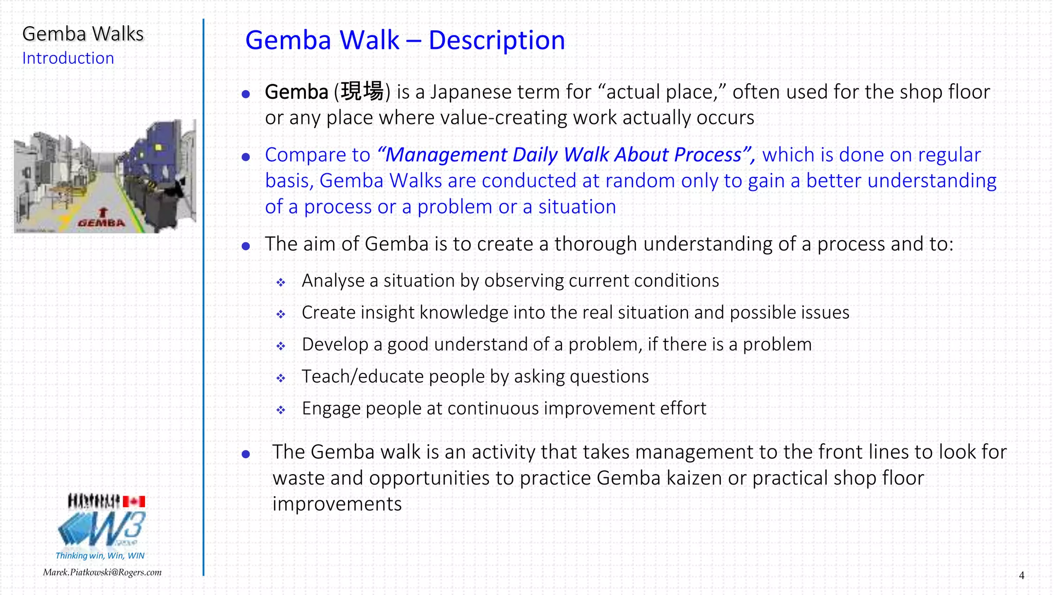 Gemba walks | PPTX