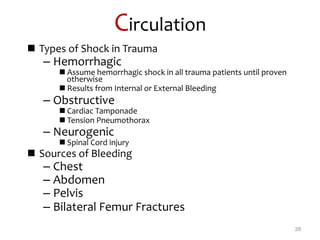 GEMC - Medical Student - Trauma - Initial Assessment and Management of ...