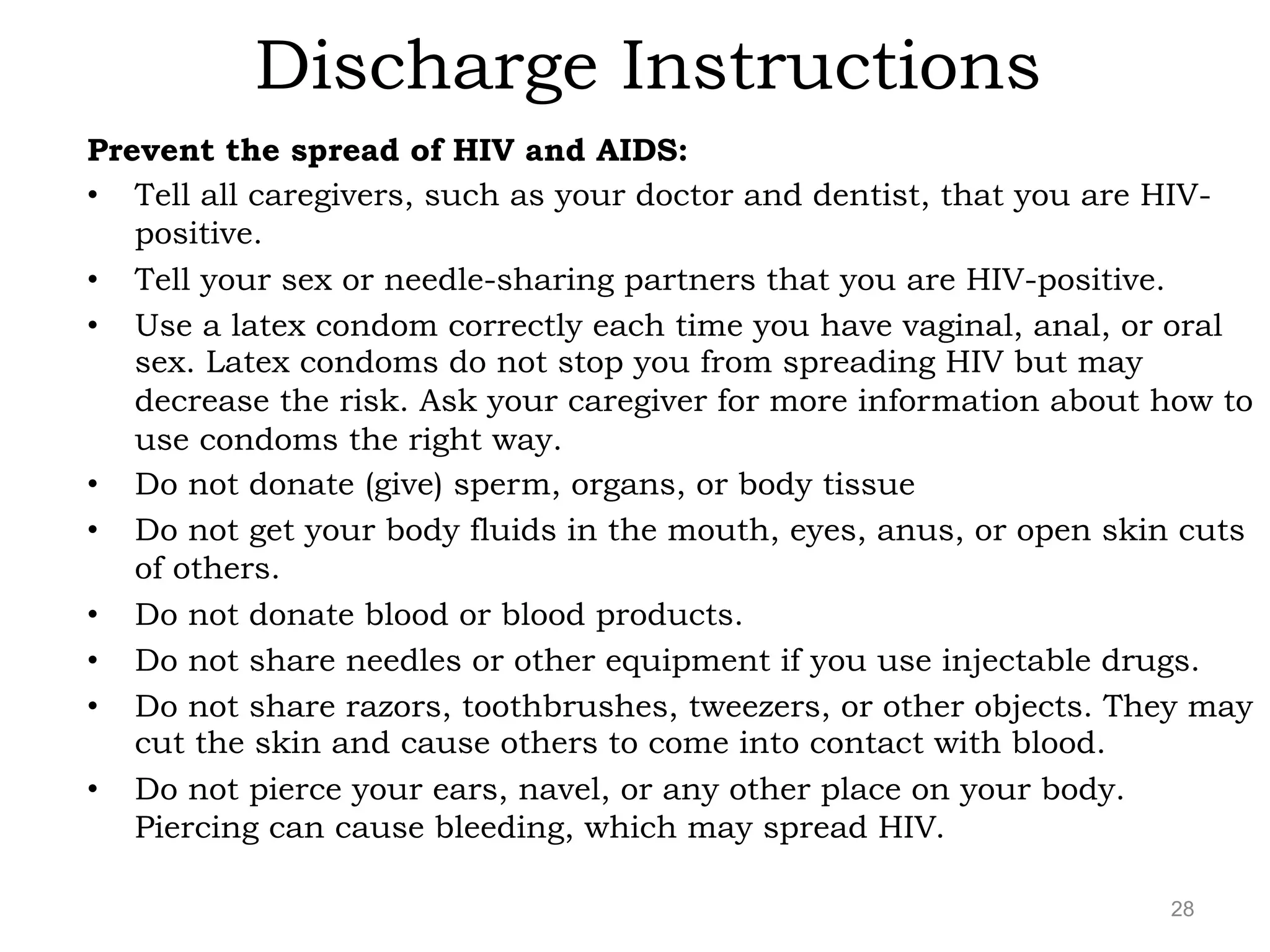 GEMC - HIV/AIDS - for Nurses | PDF