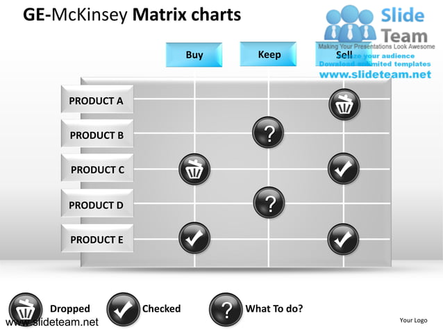 Ge mc kinsey matrix powerpoint presentation slides. | PDF