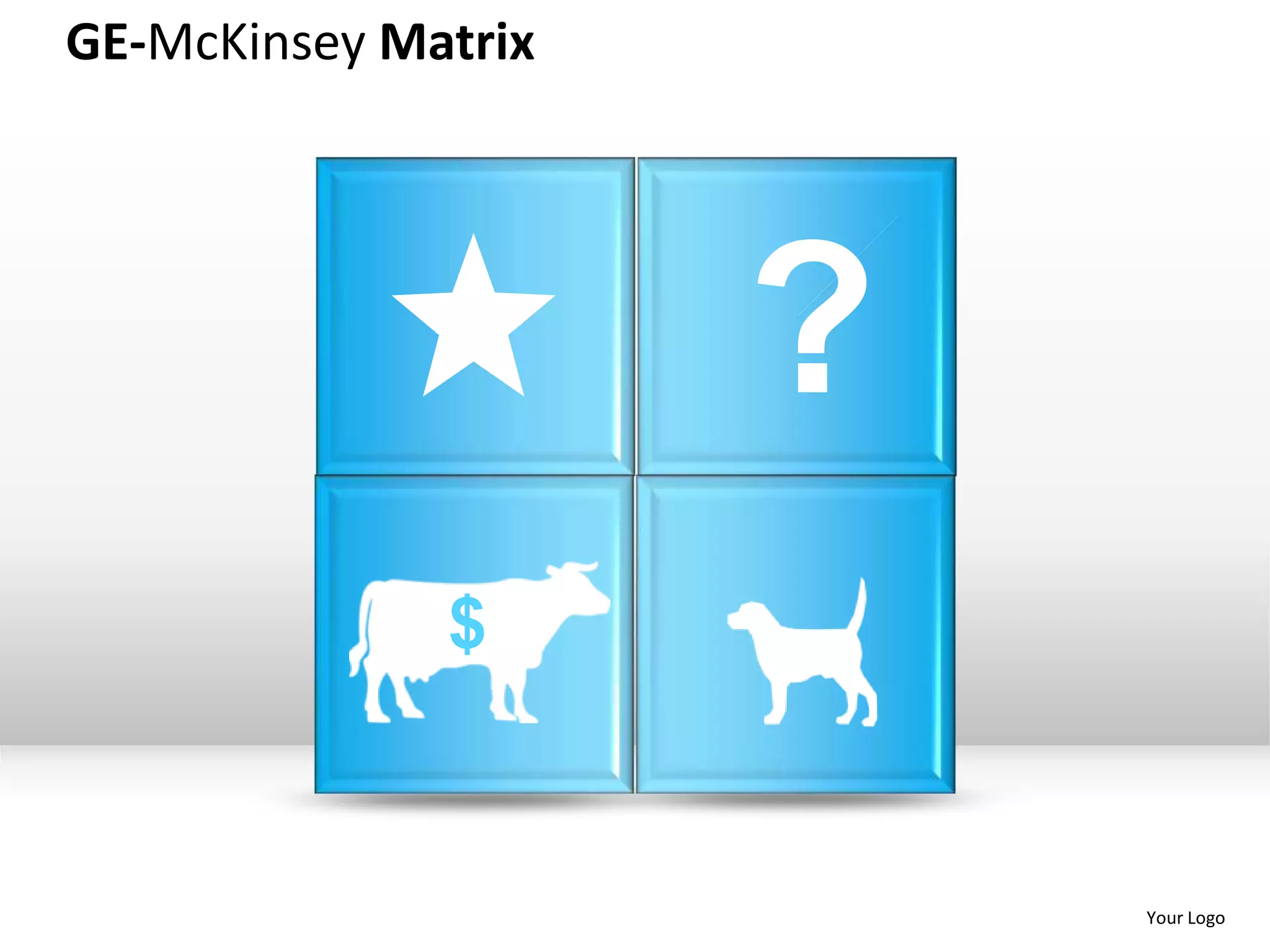 Ge mc kinsey matrix powerpoint presentation templates | PPT