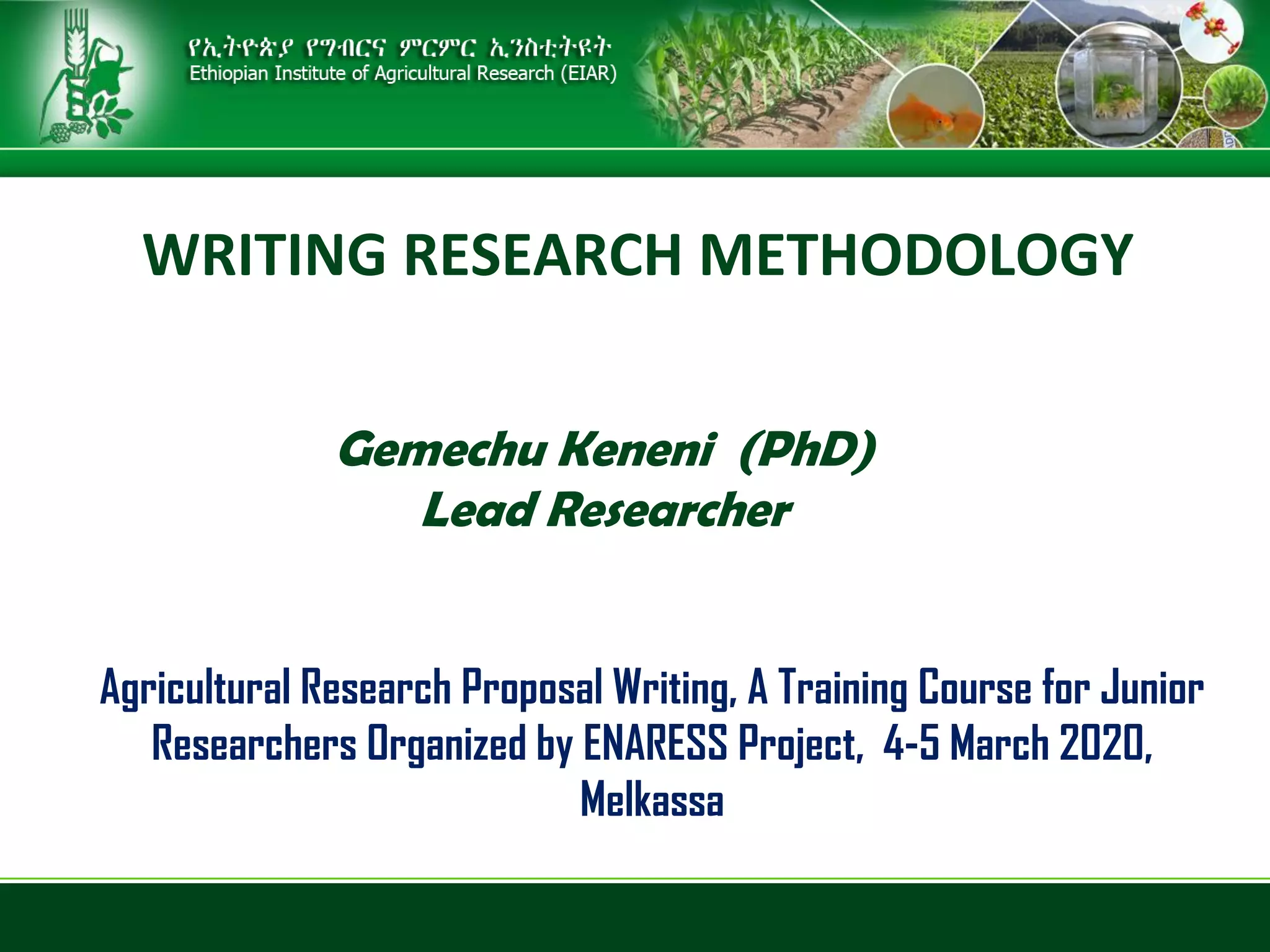 Gemechu keneni(PhD) document | PDF