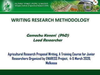 Gemechu keneni(PhD) document | PDF